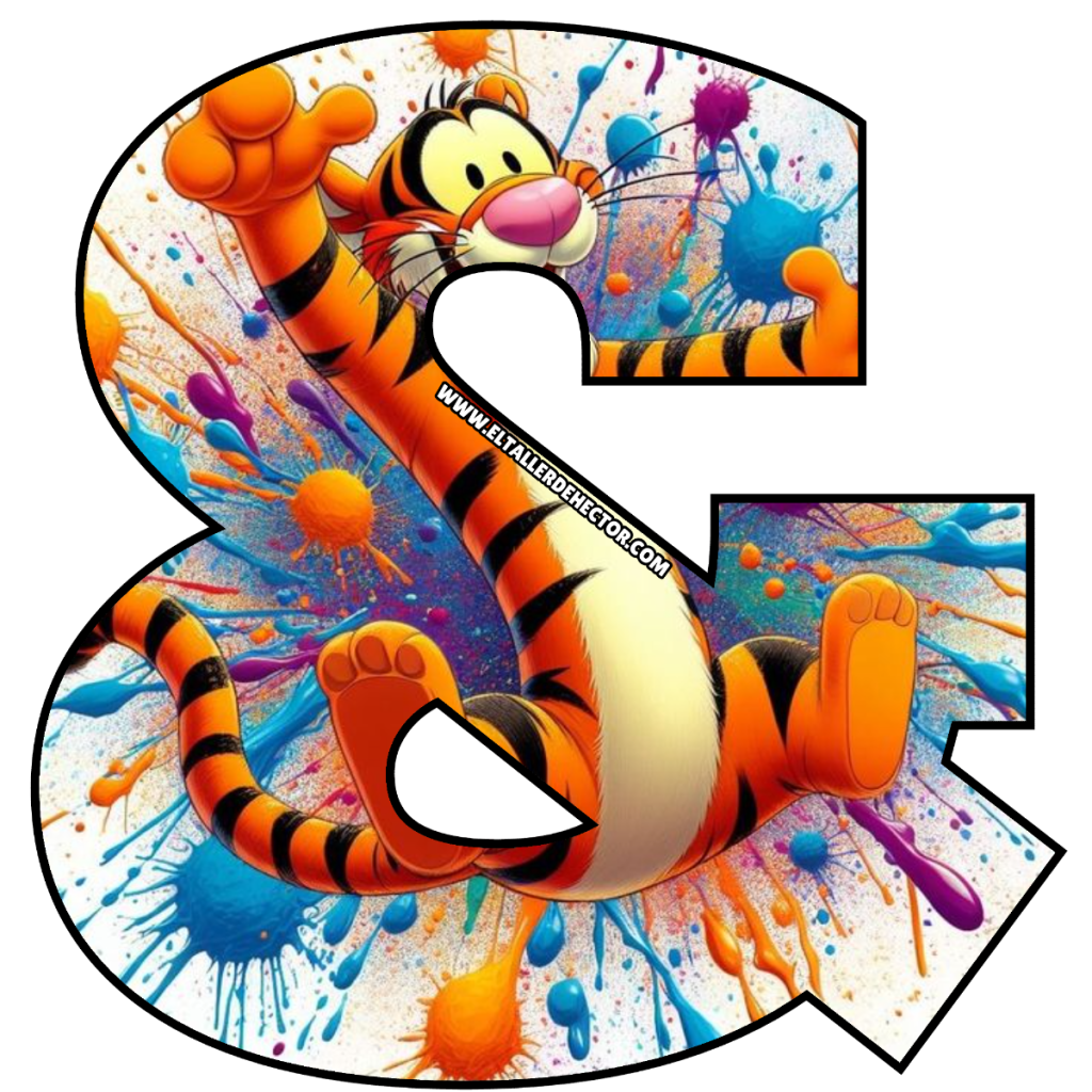 Simbolo & de Winnie the Pooh Tiger - El Taller de Hector