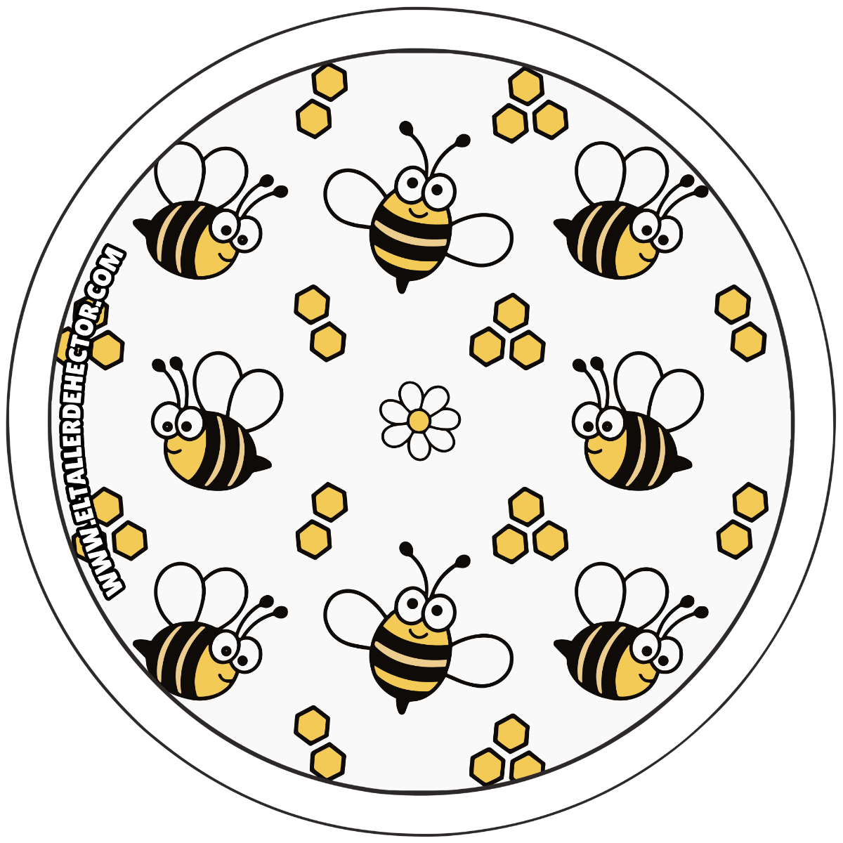 Toppers de Abejas - El Taller de Hector