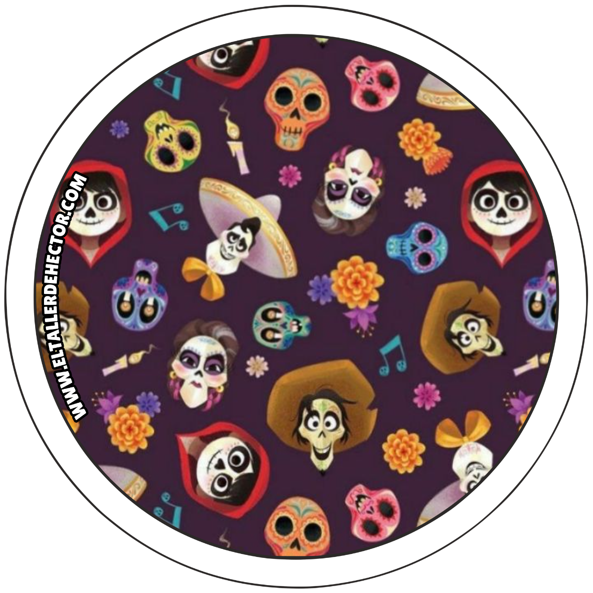 Toppers de Coco Disney - El Taller de Hector