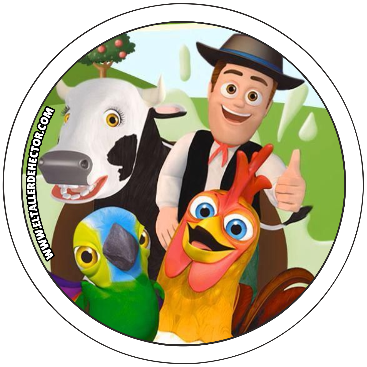 Toppers de La Granja de Zenon - El Taller de Hector