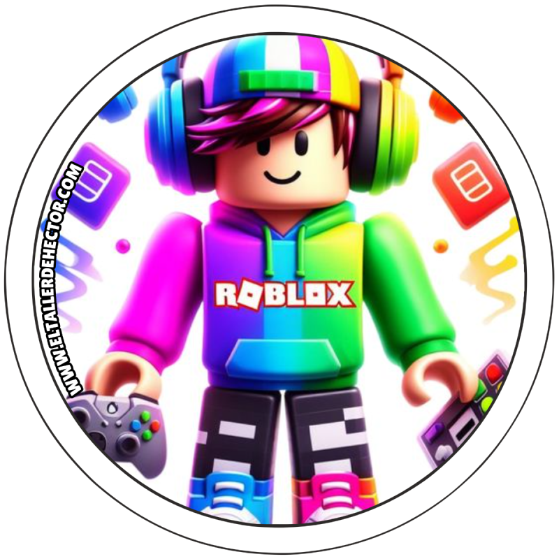 Toppers de Roblox - El Taller de Hector
