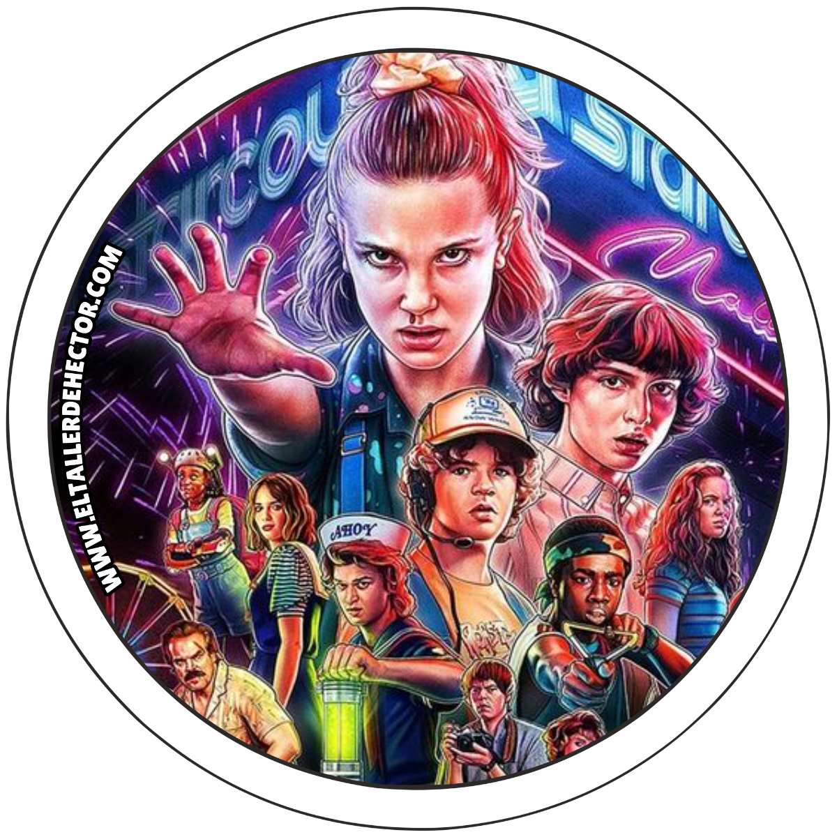 Toppers de Stranger Things - El Taller de Hector