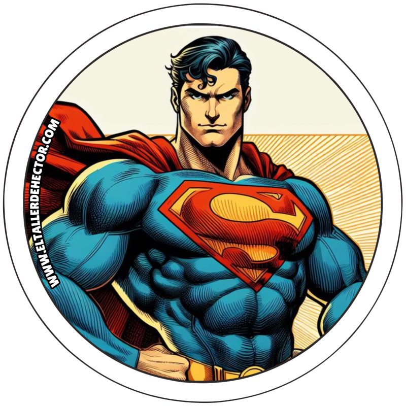 Toppers de Superman - El Taller de Hector