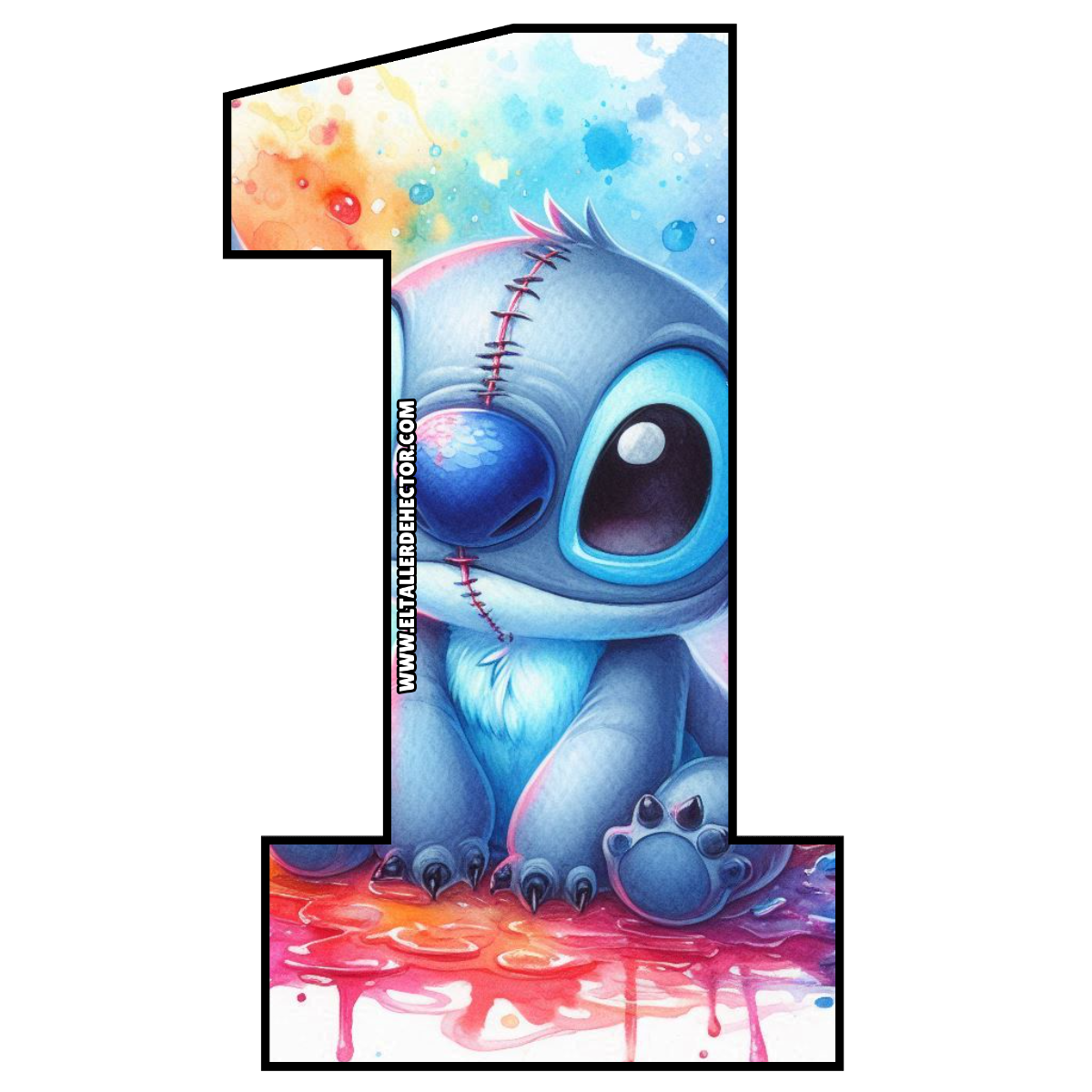 Numero 1 de Stitch - El Taller de Hector