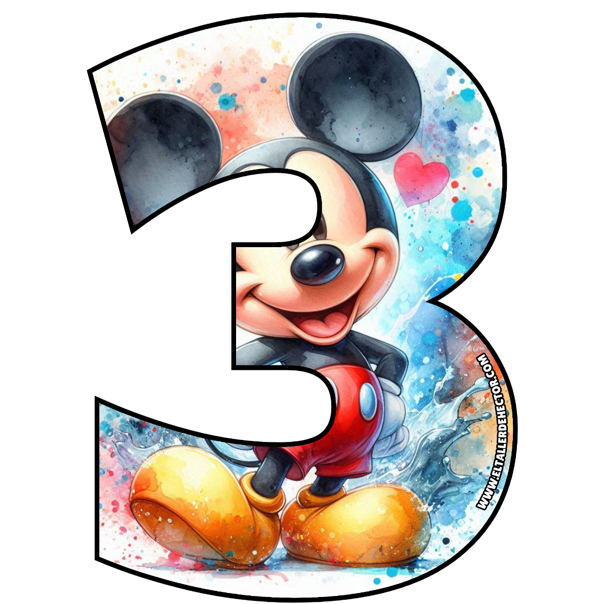 Numero 3 de Mickey Mouse - El Taller de Hector