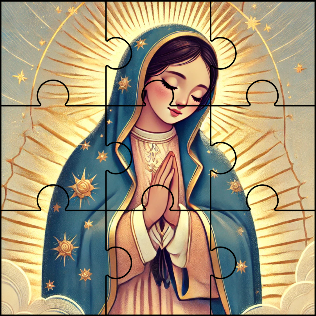 Rompecabezas de Virgen de Guadalupe - El Taller de Hector