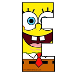 Printable Spongebob Alphabet - El Taller de Hector