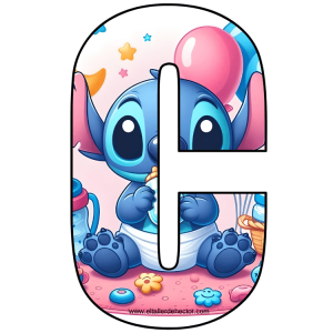Baby Stitch Alphabet Letters - El Taller de Hector